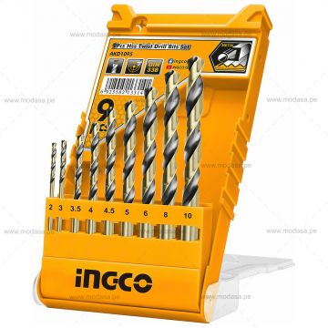 SET DE 9 LLAVES TORX DE BRAZO LARGO T10-T50
